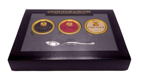 Siberian "Prunier" Caviar, "Tasting-Set", frisch, 3x20g | Arctic-Fresh ...